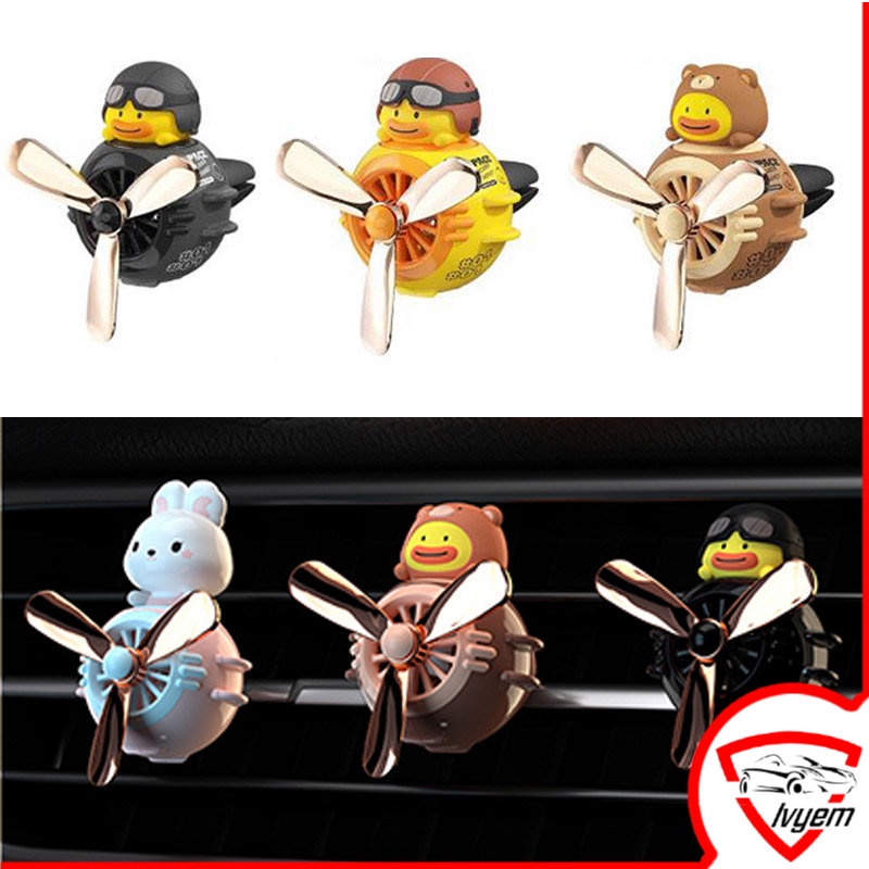 Car Vent Perfume Car Air Freshener Marvel Series Cute Duck Cartoon Mini ...