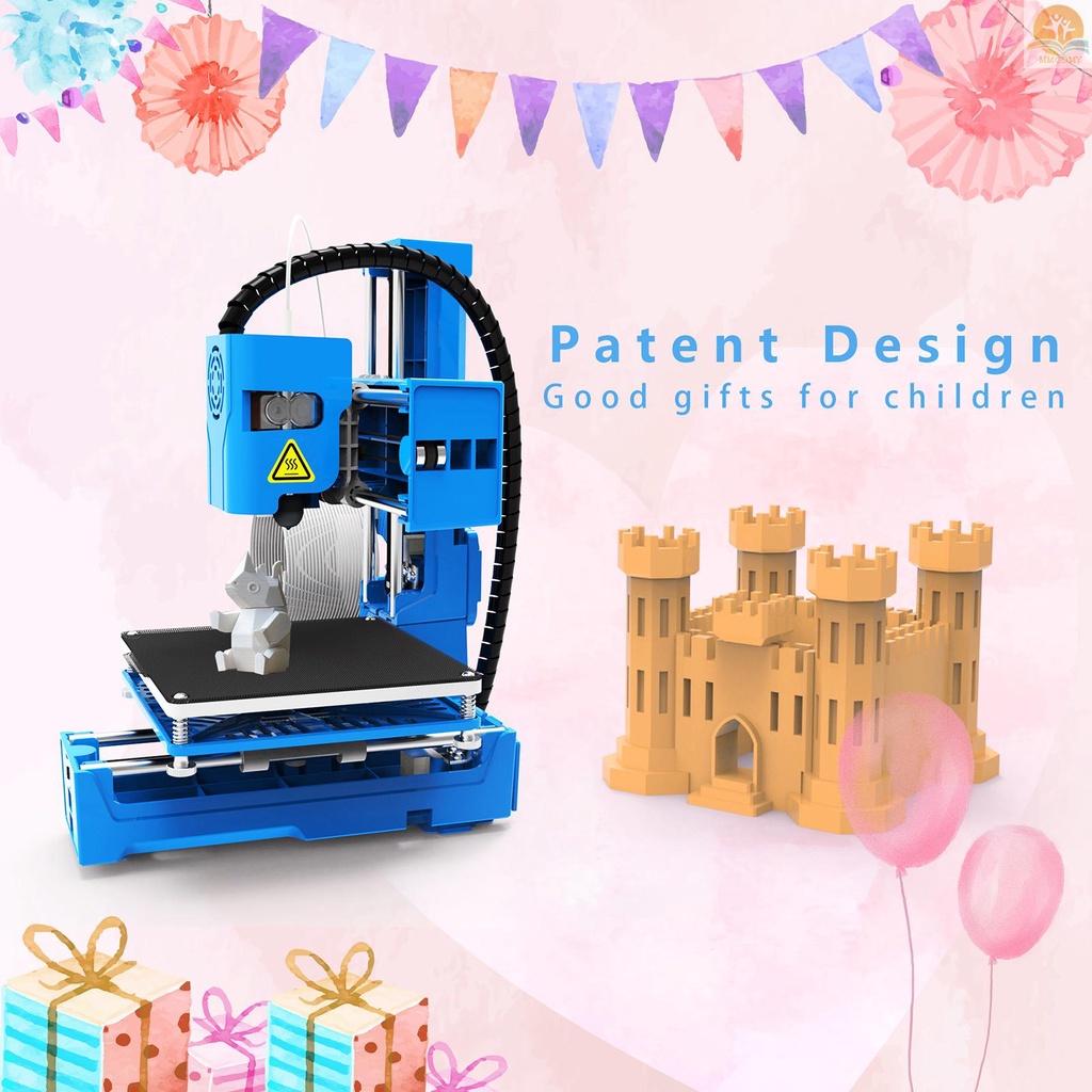 EasyThreed 3D Printer Mini Desktop Printing Machine for Kids ...