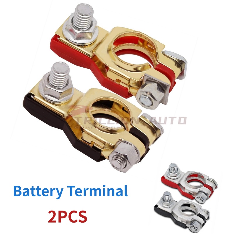 Battery Terminal 2Pcs/Set Boat for12V 24V Heavy Duty Positive ...