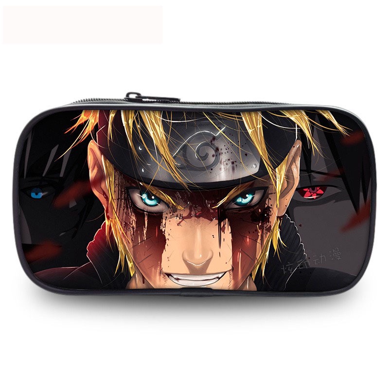 Naruto Pencil Bag Nippon Stationery Box Large Capacity Pencil Box ...