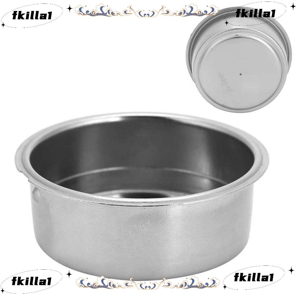 FKILA Coffee Filter Basket 51mm Stainless Steel Reuse Coffee Filter ...