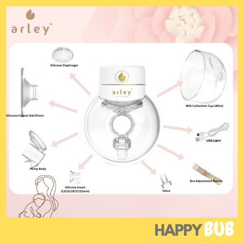 Arley Z10 Plus, Ultra handsfree Breast Pump Accessories(Spare Parts ...