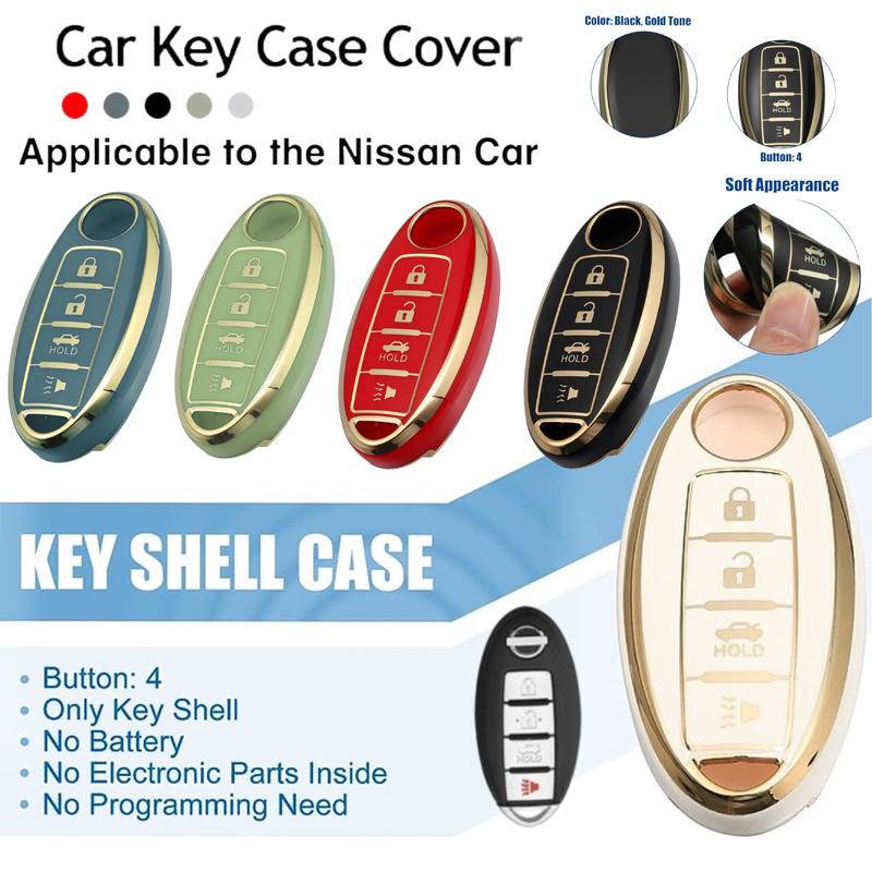 Nissan Key Cover Almera Navara X-trail Grand Livina Teana Sentra Push ...