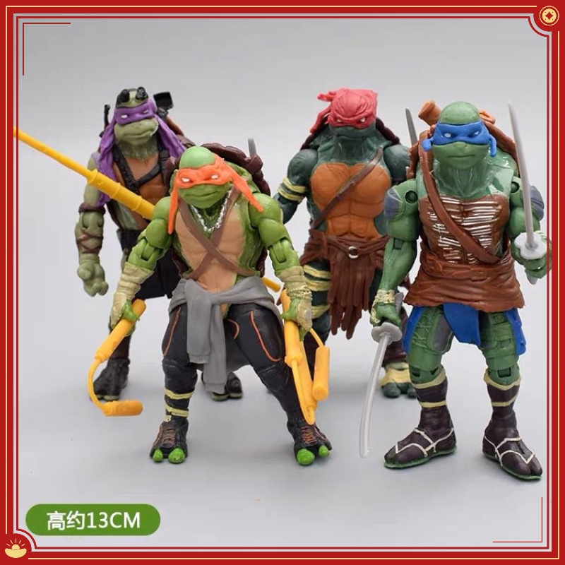 Classic Ninja God Turtle action figure Joint Anime Doll Children's Toys ...