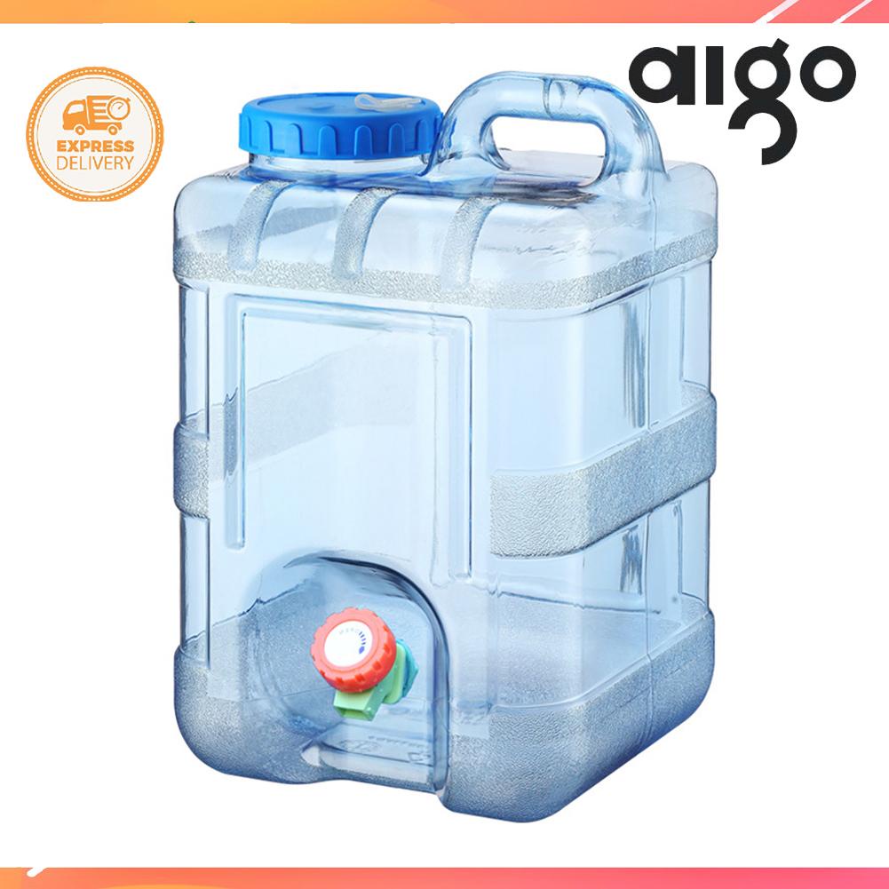 Camping Water Container Portable Outdoor Water Bucket Barrel with Fauce ...