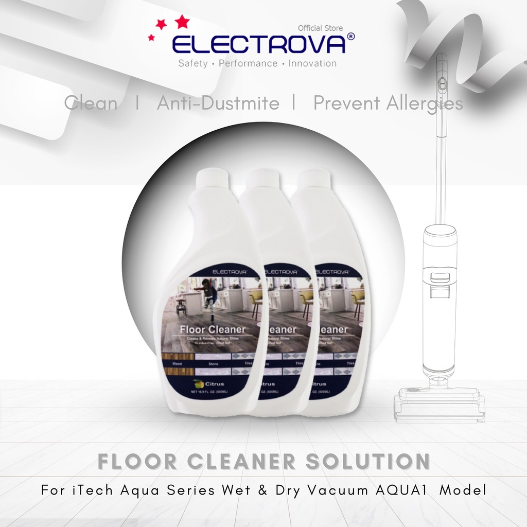 Electrova Floor Deodorizing and Cleaning Solution for ET-AQUA01(500ml) | Shopee Malaysia