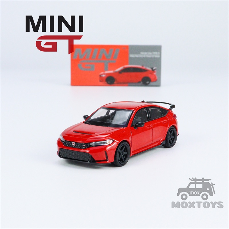 MINI GT 1:64 Honda Civic Type R Rallye Red 2023 W/ Advan GT Wheel LHD ...