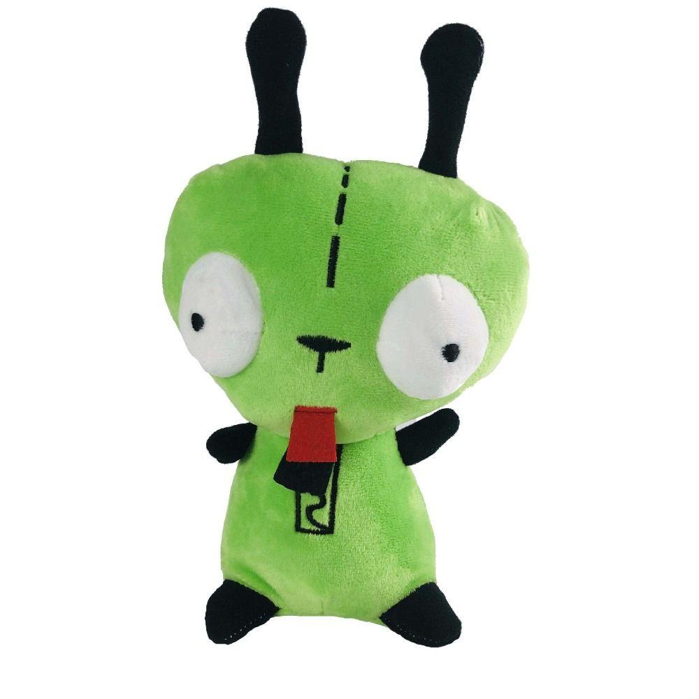 RALPH Zim Jill Dog Stuffed Toy, Green Alien Invader Zim Alien Invader ...