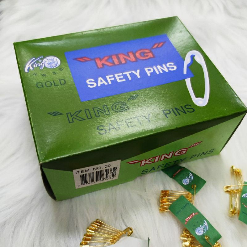 🇲🇾Harga Borong🇲🇾No.00 gold safety pins 金別針 kersan pin | Shopee Malaysia