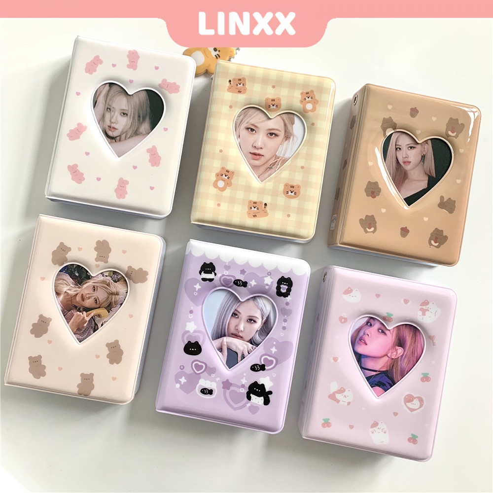 LINXX 3 inchs / 40 Pocket Collection Book Cute Mini Photo Album Lomo ...