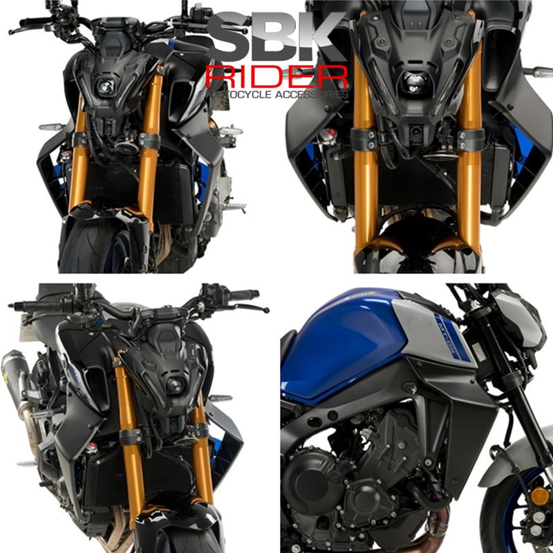 Aerodynamics Side Spoiler for Yamaha MT09 V3 2021-on Air Intake Winglet ...