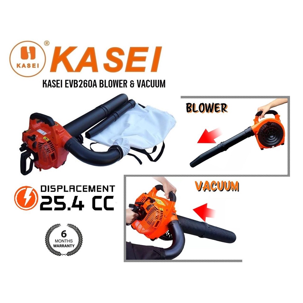 Kasei 25.4cc Gasoline 2-Stroke Leaf Vacuum & Blower | Shopee Malaysia