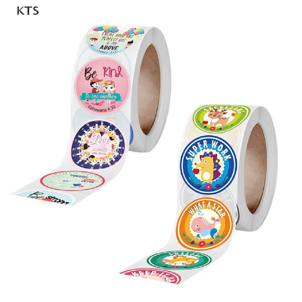 KTS 500pcs Religious Stickers Christian Bible Verse Sticker for Kids ...