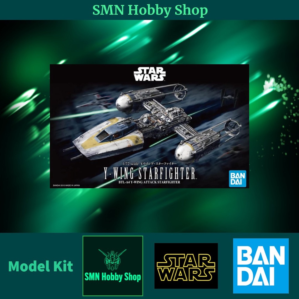 Vehicle Model 1/72 Y-Wing Starfighter Model Kit [Star Wars] (Bandai ...