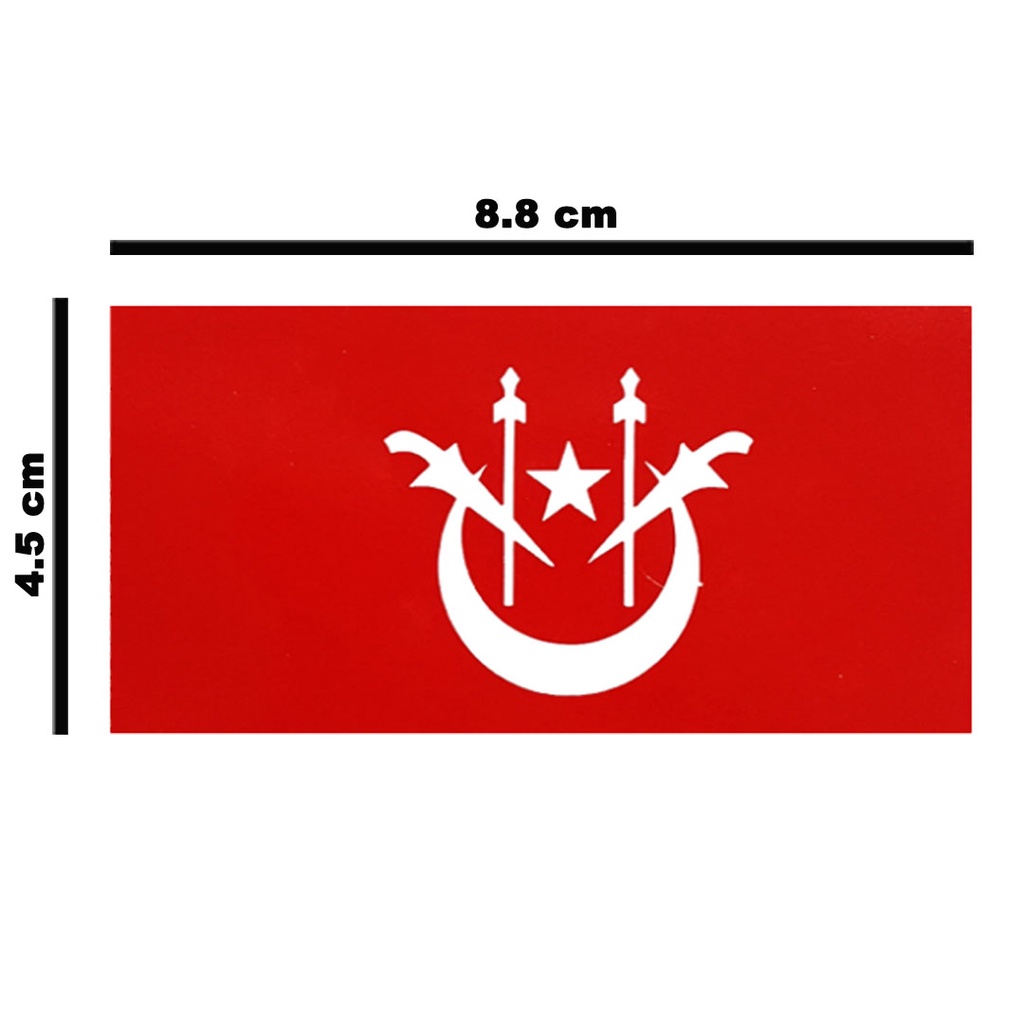 STICKER MOTOR BENDERA NEGERI KELANTAN DARUL NAIM ST277 | Shopee Malaysia