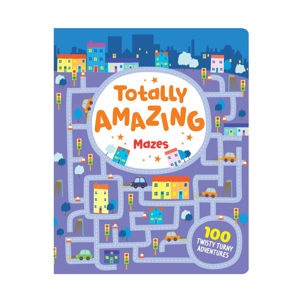 Totally Amazing Big Activity Book With 100 Twisty Mazes For Kids To ...