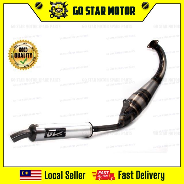 YAMAHA RXZ RXZ135 / Y125Z Y125ZR 125Z 125ZR Y125 OP RACING EXHAUST GL ...
