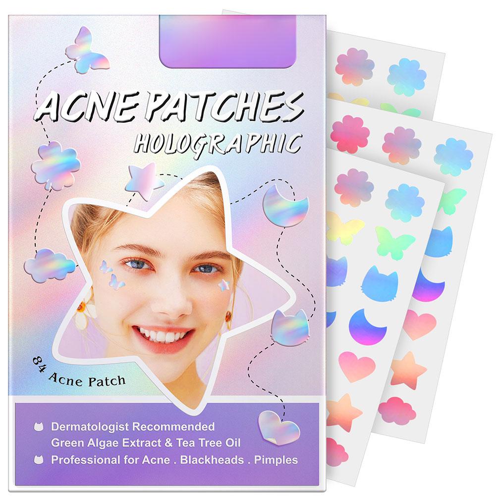 Colourful Pimple Patch Breathable Acne Removing Patch Sticker Laser ...
