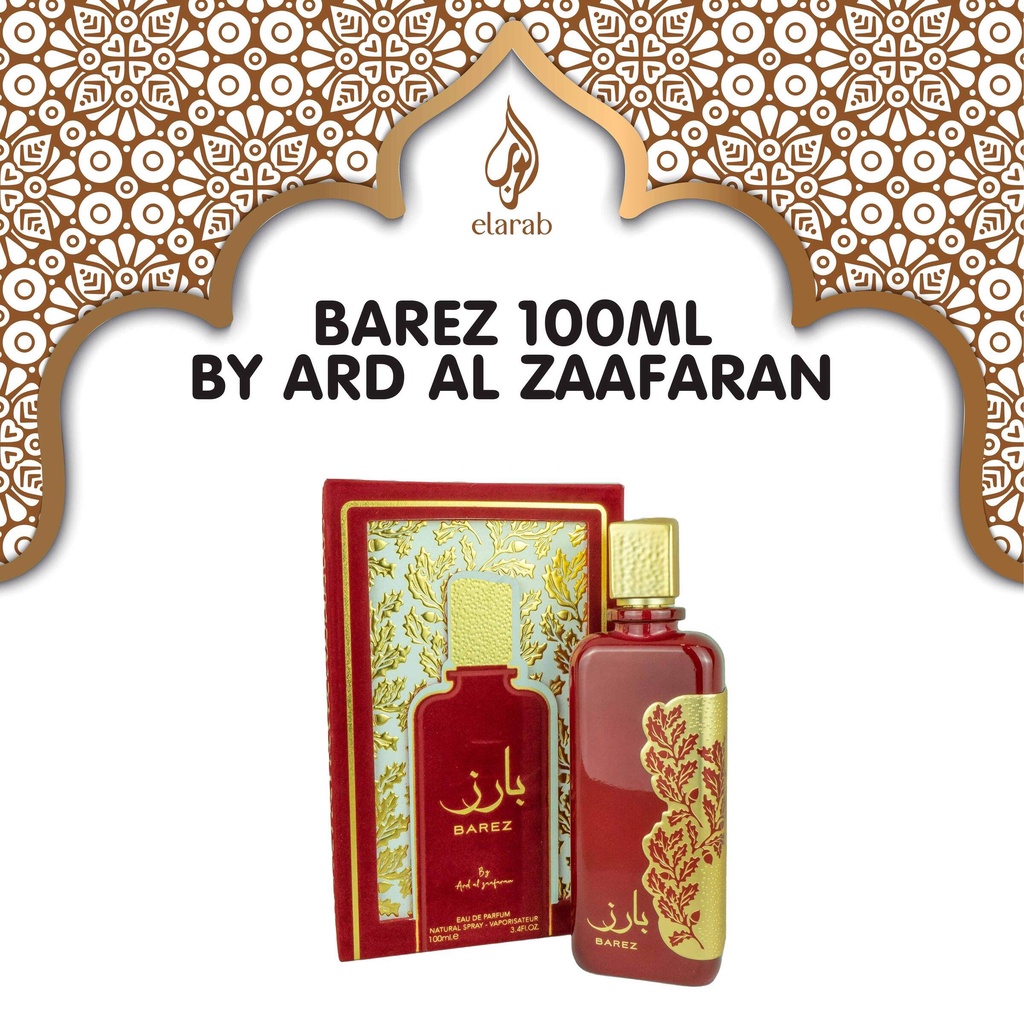 BAREZ PERFUME 100ML BY ARD AL ZAAFARAN | Shopee Malaysia
