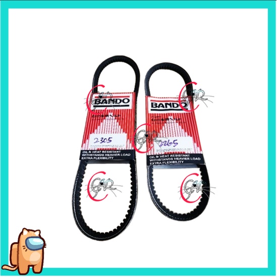 FAN BELT BANDO PERODUA KANCIL 660 850 (2265)(2305) ALTERNATOR BELT ...