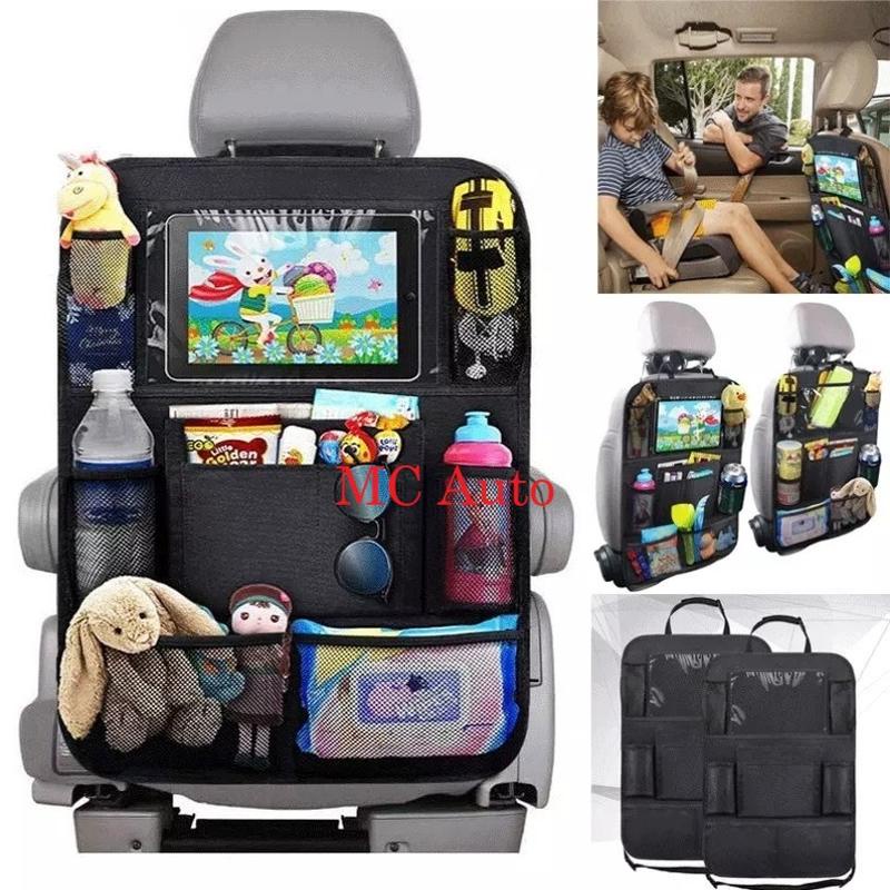 Universal Car Seat Headrest Storage Bag Car Vehicle Back Seat Holder ...