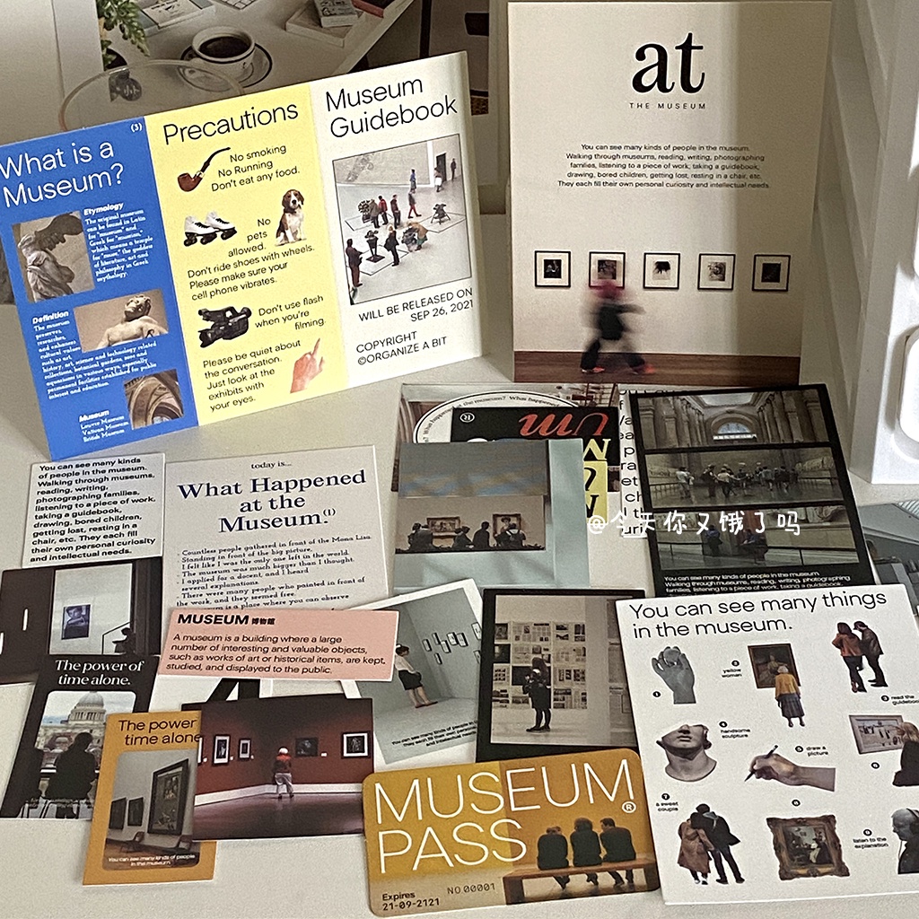 Museum Sticker Pack laundry Theme Material Pack Handbook Decoration ...