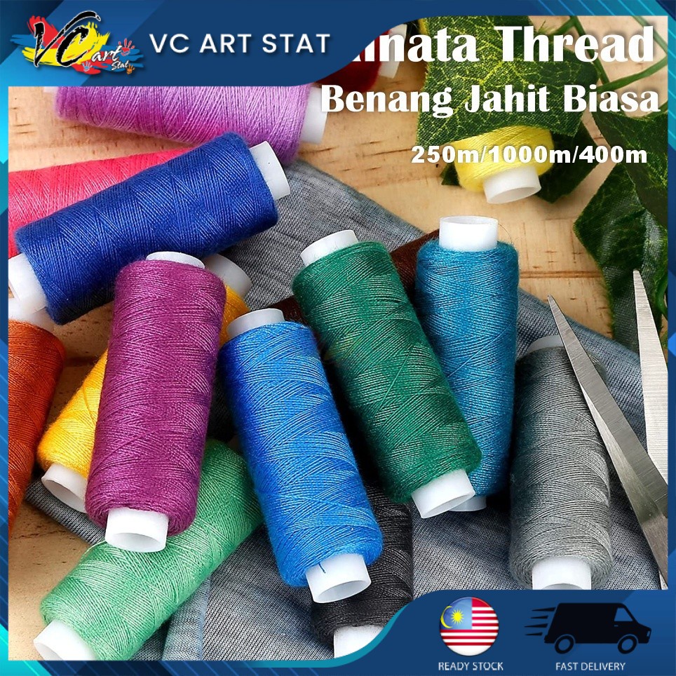 VC Art Rinata Thread Rinata Benang Jahit Biasa 100% Spun Polyester ...