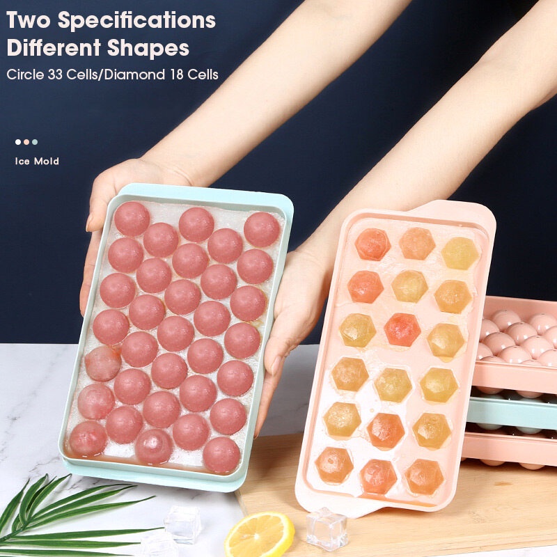 Ice block mold circular covered ice making mold spherical ice box mold ...