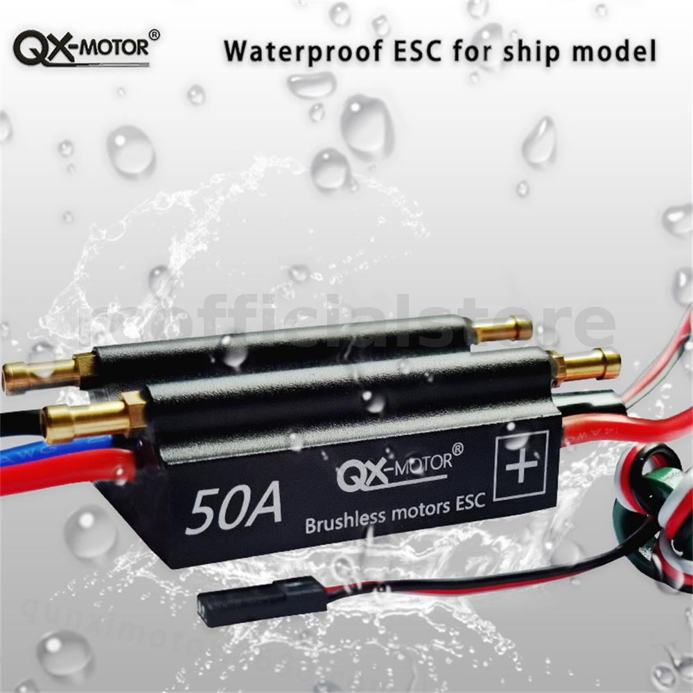 QX-Motor Underwater Brushless ESC Waterproof Dual-Direction 50A/70A/90A ...