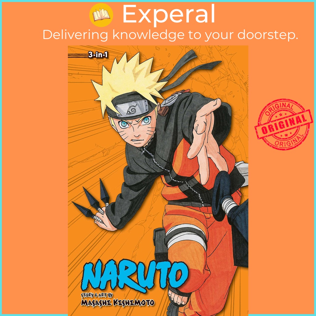 [English - 100% Original] - Naruto (3-in-1 Edition), Vol. 10 - Includes ...