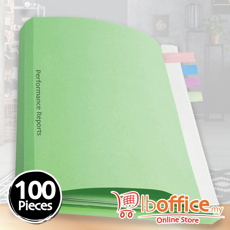 LB Manila Fold File - 310gsm - Green - 100pcs | Shopee Malaysia