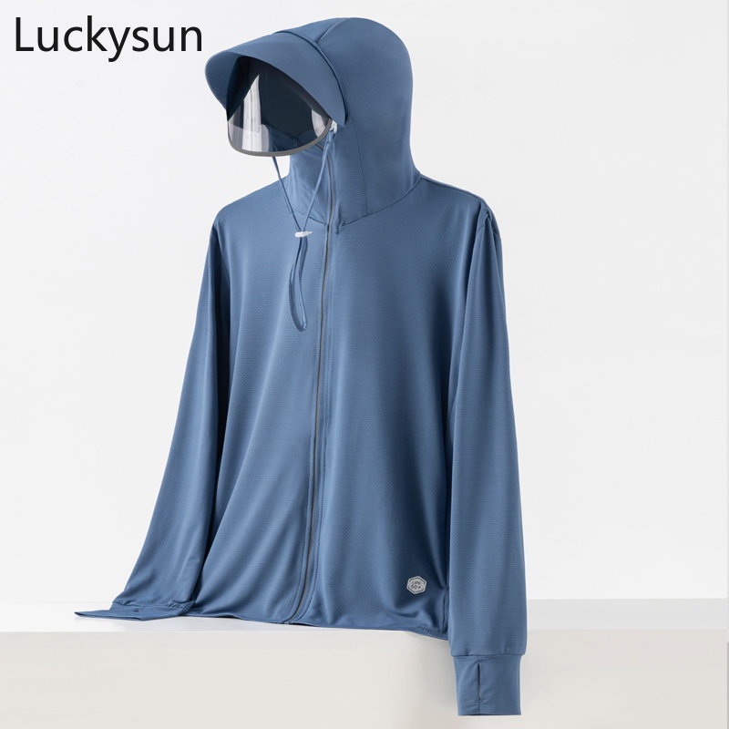 [Ready Stock] UV Protection Jacket Mens Fashion Hooded Mountain Hiking ...