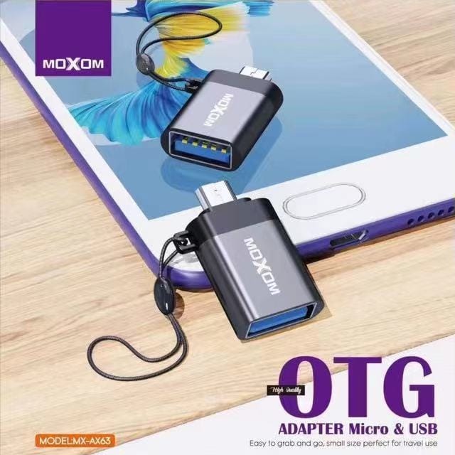 USB To Micro USB Adapter for Pendrive Original Moxom Adapter Otg Micro ...