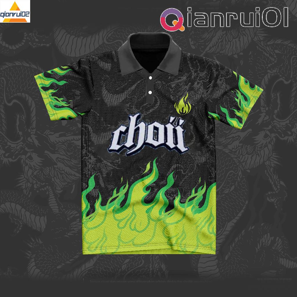 (Qianrui02) Oversized Retro Streetwear Jersey - EDISI ELEMENT (API ...