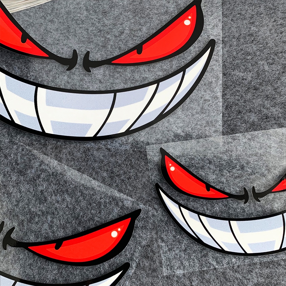 Devil's Eye Car Stickers Personalized Expression Stickers Biker ...