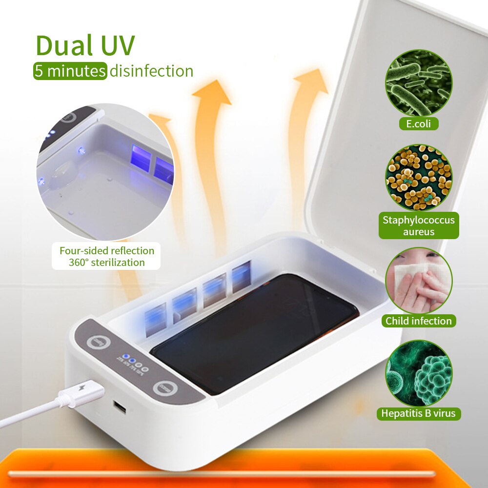 Multifunction UV Disinfection Sterilizer Sanitizer Box For Toy Phone ...