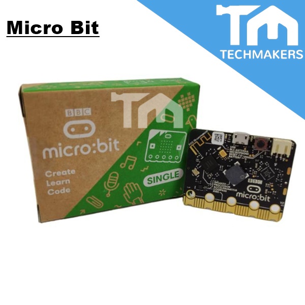 Micro:Bit V2 V2.21 Mainboard Latest Version 100% Original Techmakers ...