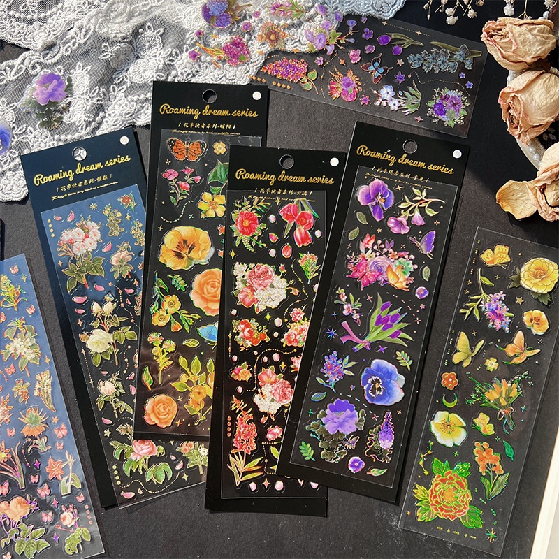 Waterproof Stickers Goo Card Stickers Cute Children Stickers Set ...