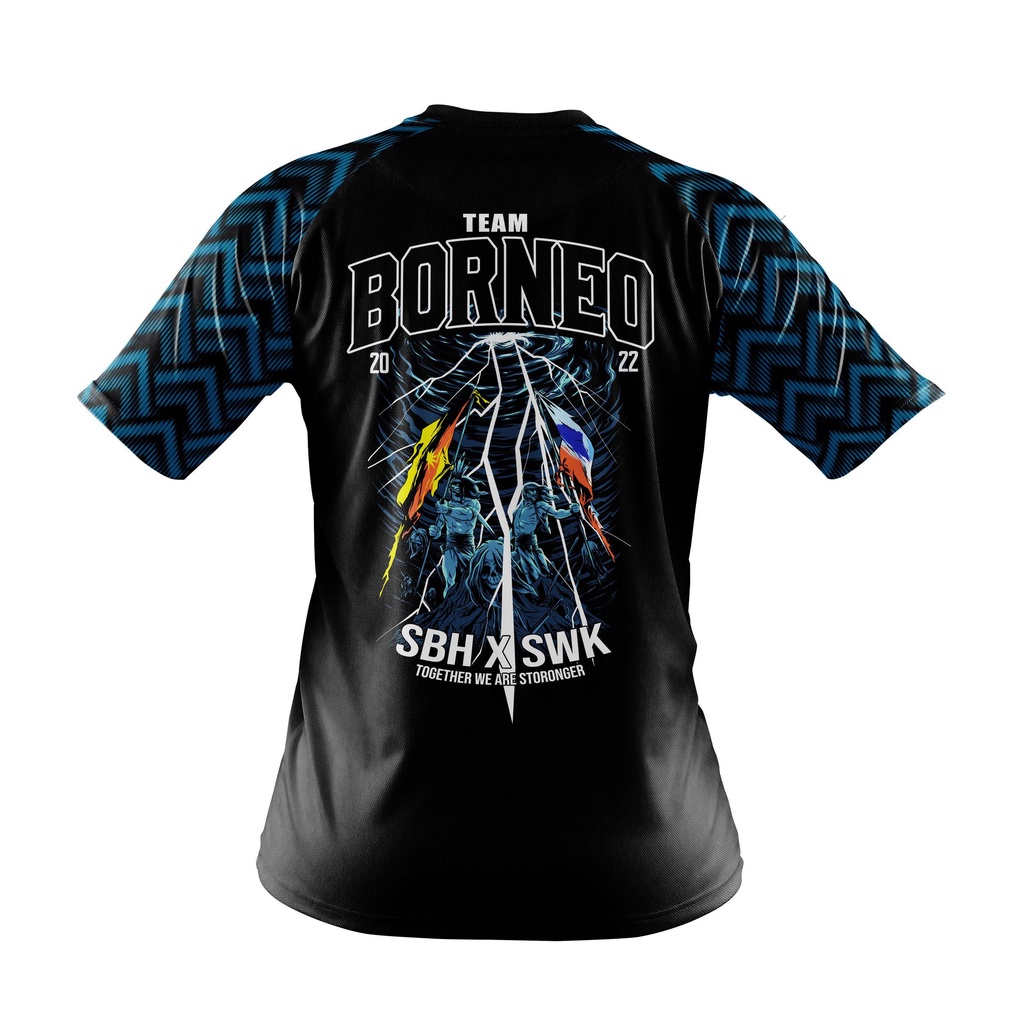 TEAM BORNEO - TOGETHER WE'RE STRONG (JERSEY EDITION) | Shopee Malaysia