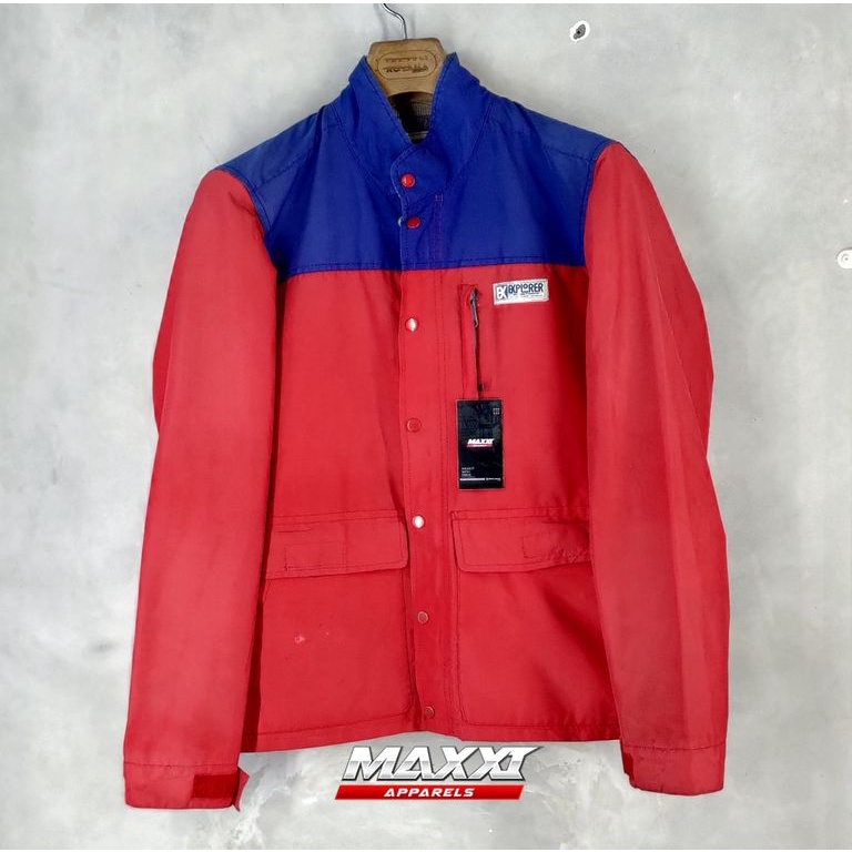 Kushitani Motorcycle Jacket | Explore Red Blue | BB (48kg - 50kg ...