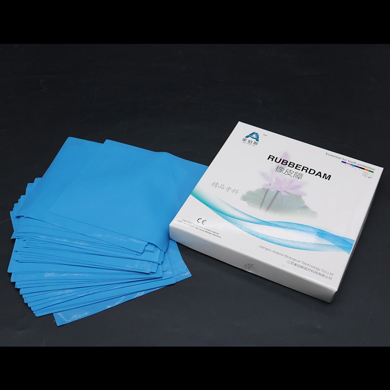 52pcs/36pcs Natural Rubber Latex Dental Dam Non Sterile Dam Small/Large ...