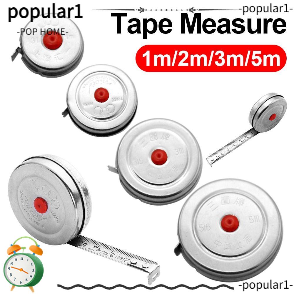 POP Tape Measure High Precision Stainless Steel Woodworking 1m 2m 5m ...