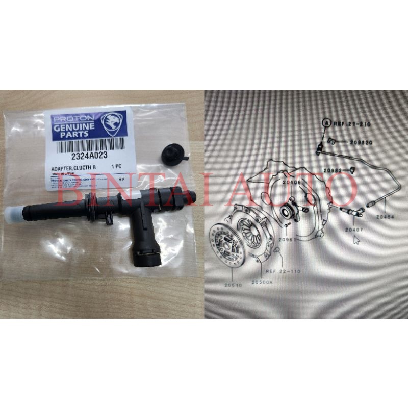 *ORIGINAL PROTON INSPIRA CLUTCH PUMP ADAPTER 2324A023 | Shopee Malaysia