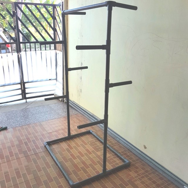 Shopee/ 1" inch Hydroponic Standing PVC Pipe Rack, Standing level ...