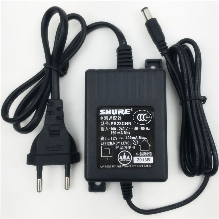 shure/PS41CHN Power Supply Suitable For PGX24 BLX288 SLX24 Wireless ...