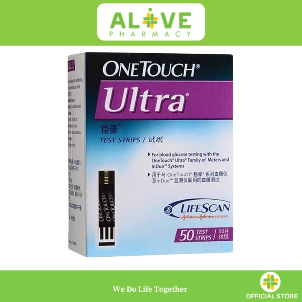 One Touch Ultra Test Strips 50's (NEW STOCK) | Shopee Malaysia
