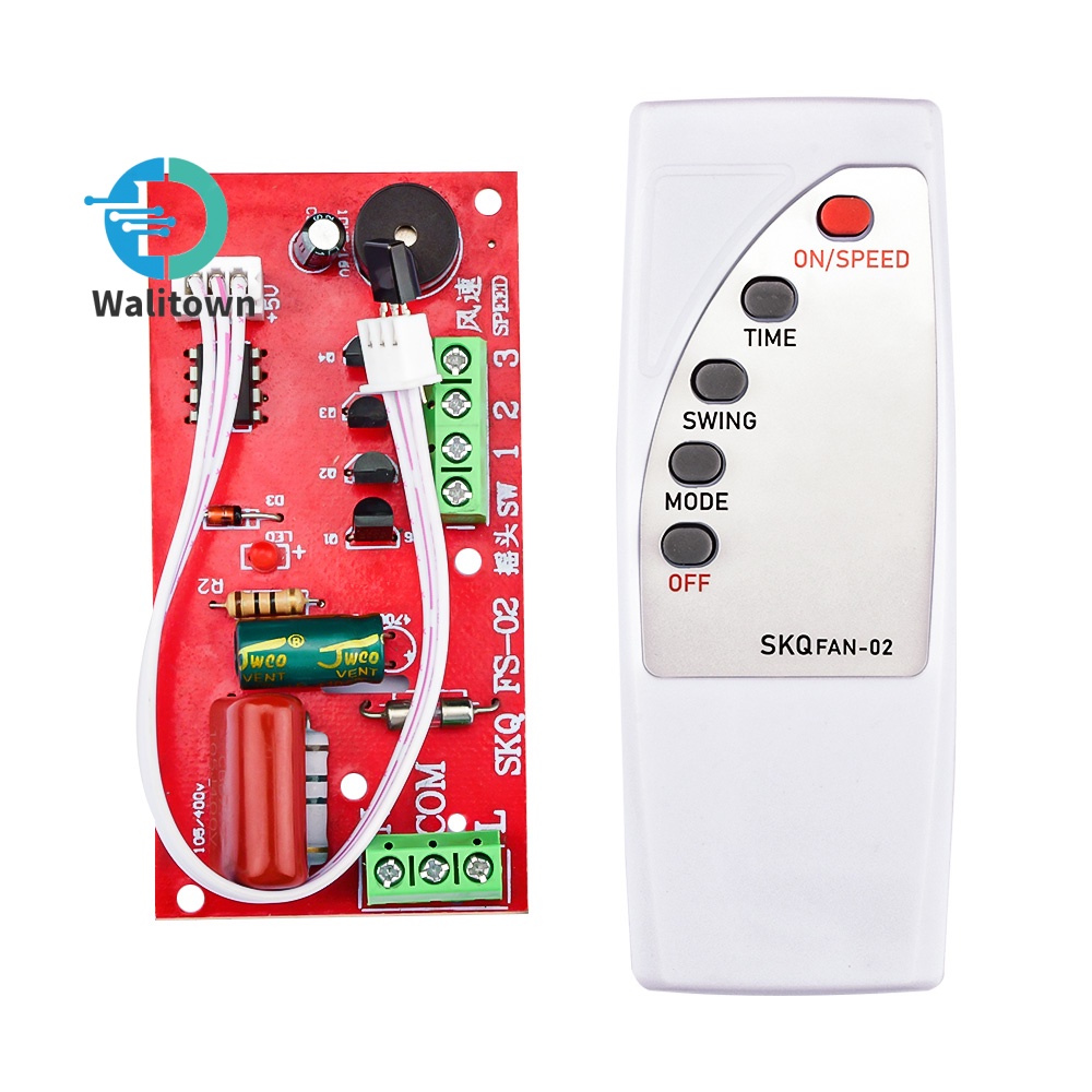 Universal Fan Remote Control Modification Board Circuit Board Control ...