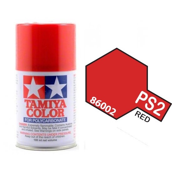 TAMIYA PS Spray Paint Various Colour PS1-PS20 , for Polycarbonate ...