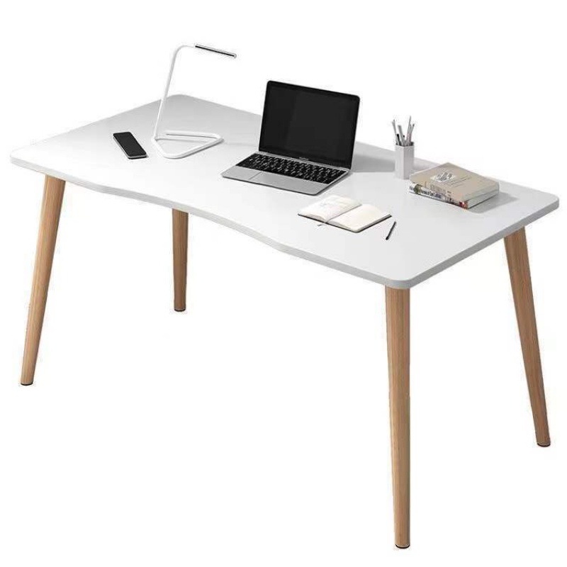 Wood Student Desk White Dining Table Writing Desk Bedroom Table Office ...