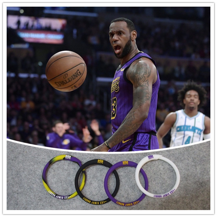 (Buy 3 Get 1 Free)Basketball Bracelet NBA Star Lebron James Sports ...